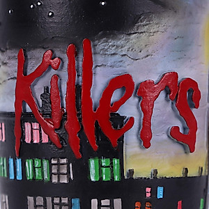 Nemesis Now Officially Licensed Iron Maiden The Killers Eddie Album Shot Glass, Black, 1 Count(Pack of 1)