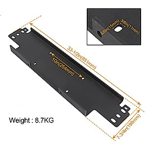 Winch Mounting Plate Compatible with 1987-2006 Jeep Wrangler YJ TJ LJ 4WD 12000 LBS Capacity