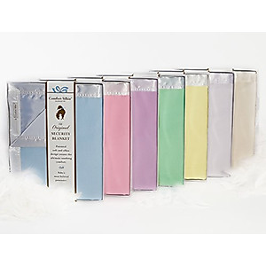 White COMFORT SILKIE Security Blanket ~ The Original. The Best. Award Winning.