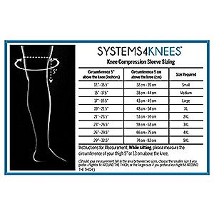 Knee Compression Sleeve - Relief for Knee Arthritis, Pain, Soreness, Injury (XXXL)