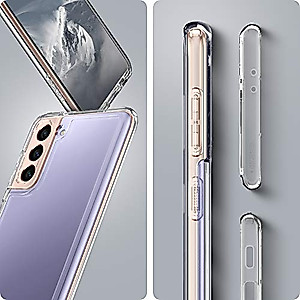 Spigen Ultra Hybrid Designed for Galaxy S21 Case (2021) - Crystal Clear