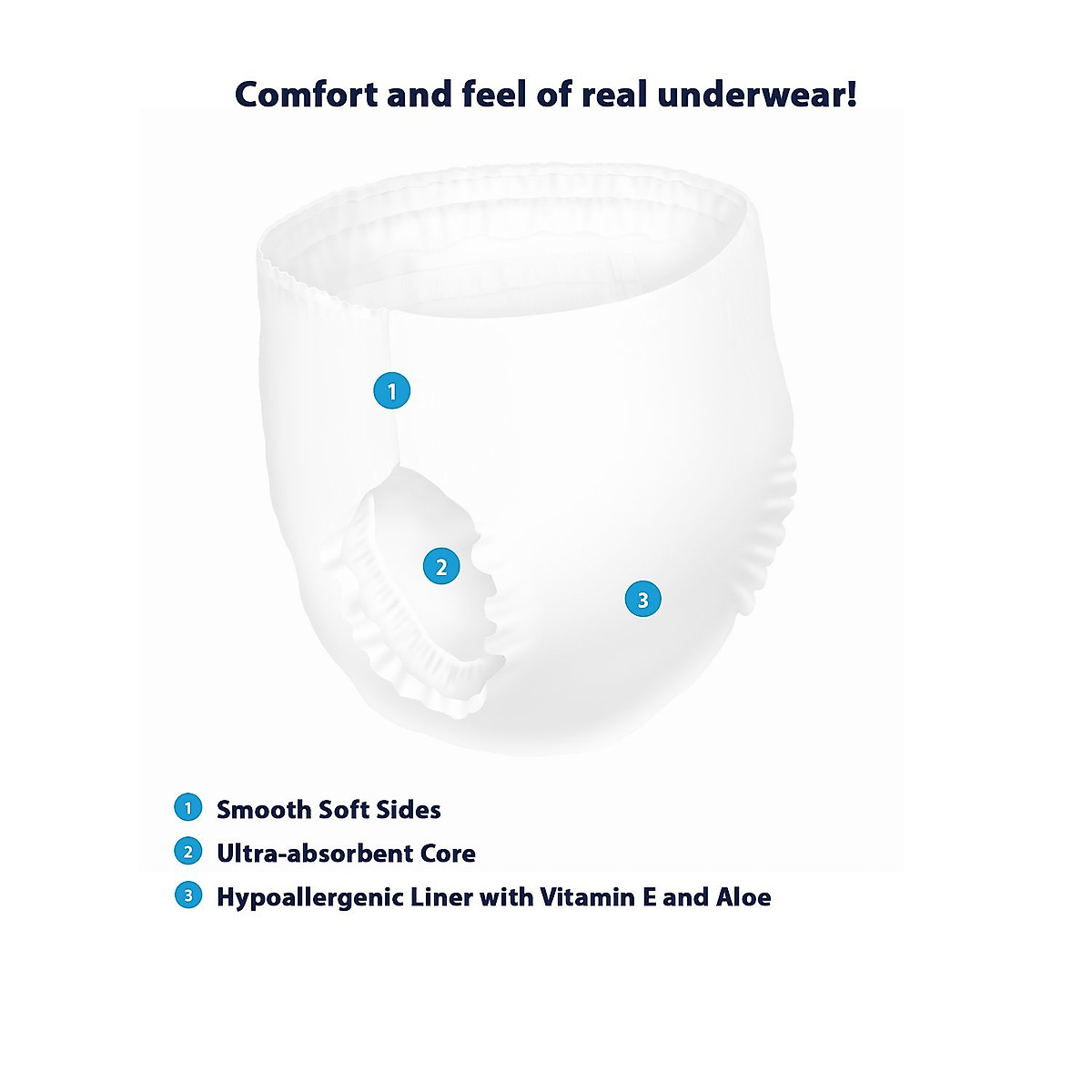 Sleepovers Youth Pants, Large/X-Large, 12 Count