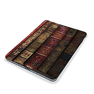 Cute Library Books Pattern case Compatible with iPad Mini Air Pro 7.9 8.3 9.7 10.2 10.9 11 12.9 inch Pattern Cover New 2022 2021 Trifold Stand 3 4 5 6 7 8 9 Generation 259 (10.2" iPad 7/8/9 gen)