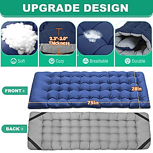 LILYPELLE Camping Cot, Portable Folding Cots for Adults, Heavy Duty Outdoor Sleeping Cot Bed with Carry Bag for Camping/Hiking/Traveling/Home/Office Nap and Beach Vacation