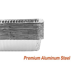 MixRBBQ Grease Cup with Aluminum Drip Pans Liner Set for Camp Chef Griddles Accessories, Professional Drip Catcher Pan Holder for Camp Chef Stove SG100 SG90 SG14 SG30 SG60, Foil Pans(10 Pack), 24 oz