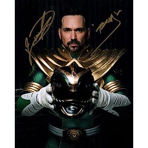 Jason David Frank Mighty Morphin Power Rangers Reprint (RP), Preprint (PP) Signed Autograph Autographed Photo Photograph Print (8x10-inch)
