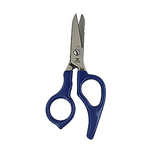 Zeluga 12-229 5in. Heavy Duty Stainless Steel Electician's Scissor with Ergonomic Handle