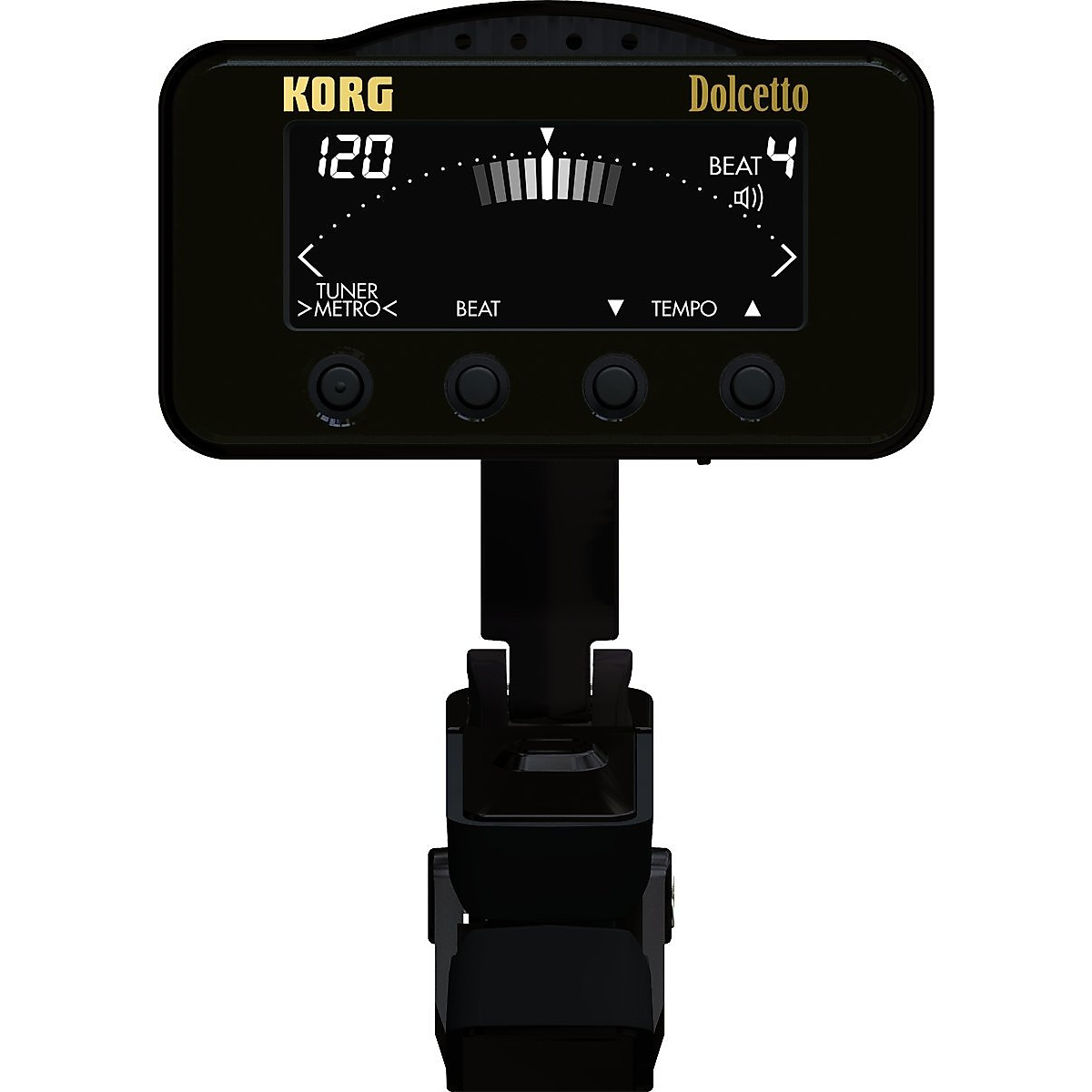 Korg AW3M Dolcetto Clip-On Tuner/Metronome for Orchestral Instruments