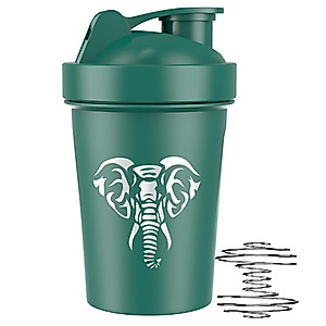 JEELA SPORTS 5 PACK Protein Shaker Bottles for Protein Mixes -20 OZ- Dishwasher Safe Shaker Cups for Protein Shakes - Shaker Cup for Blender Protein Shaker Bottle for Shakes Protein Shake Blender