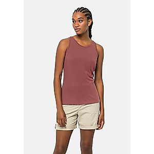 Jack Wolfskin Women Relief Tanktop W, Apple Butter, X-Small