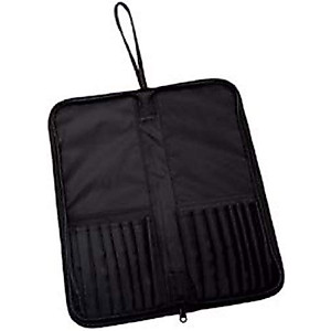 Royal Langnickel 12-1/2-Inch by 14-1/2-Inch Keep N' Carry Zippered Brush Carrier, Long Handle, Black