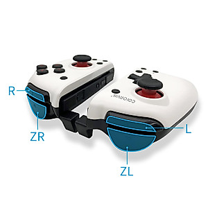 COIORVIS Switch Controllers Joy Pad Controller for Switch/Switch OLED,Wireless Switch Controller with Motion Control/Turbo… [nintendo_switch]…