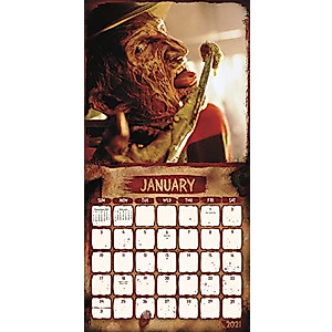 2021 Horror Collection Wall Calendar