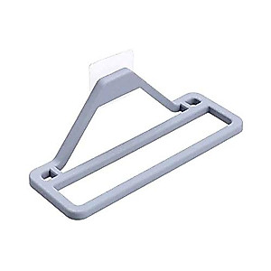 TAZSJG Wall-Mounted Shoes Rack Plastic Shoes Holder Storage Organizer Dormitory Province Space Wall Slippers Shelf Home Simple Paste Shoe Storage Rack (Color : A)