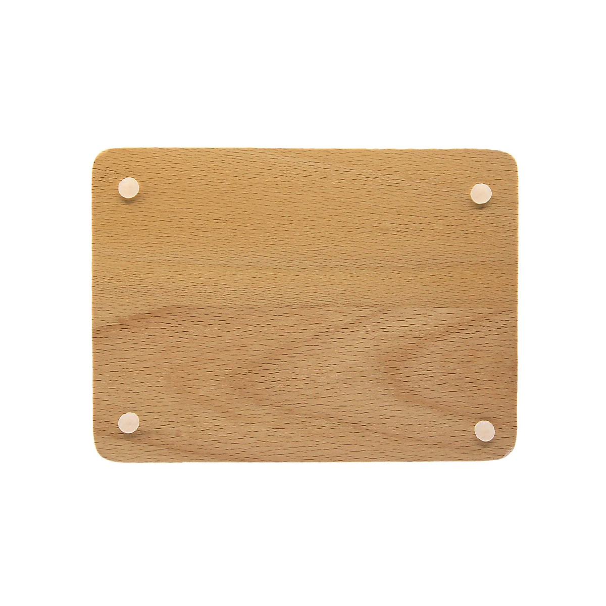 ZEESOON Beach Wooden Dual Cutting Board Rack Chopping Board Organizer Stand Holder Kitchen, Cutting Boards for Kitchen with Holder, Pantry Organization, Kitchen Cabinet Organizer