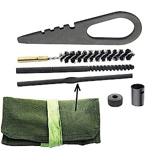 GOTICAL Mosin Nagant 91/30 Cleaning Kit Heavy Duty Vintage Soviet Original Cleaning Rod, Kit with Pouch (Cleaning Kit)