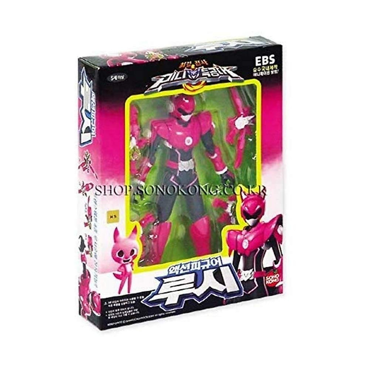 Sonokong Mini Force Volt Sammy Max Lucy Set of 4 Korean Robot Action Figures Miniforce