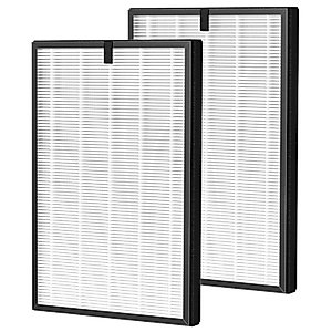 2 Packs Pure Morning APH260 Replacement Filter for APH260, 3-in-1 Filter System Include Pre-Filter, True HEPA Filter and Activated Carbon Filter