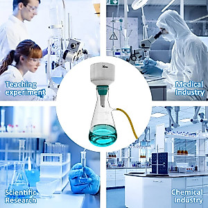 Buchner Funnel Filter Flask Set with 1000ml Filter Bottle and 80mm Buchner Ceramic Funnel Which Used in Laboratory