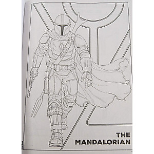 The Mandalorian ''Little Bounty'' Baby Yoda Colortivity Coloring and Activity Book - 64 Pages