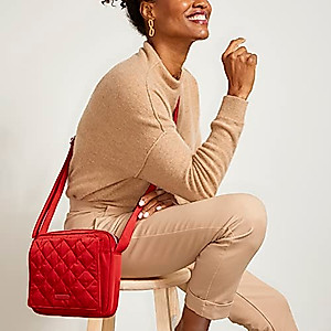 Vera Bradley Peformance Twill Medium Hipster Crossbody Purse, Classic Navy