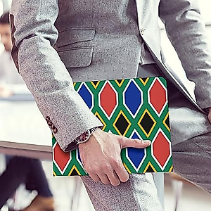 Abstract South Africa Flag Tablet Case Cover Slim Protective Cover Cases with Pencil Holder for IPAD 2020 （10.2in）