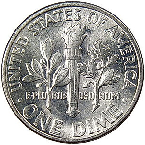 1950 Roosevelt Dime BU Uncirculated Mint State 90% Silver 10c US Coin