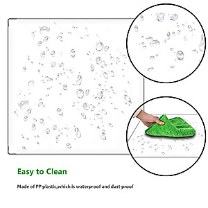 HOMIDEC 20-Cube Storage Shelf, Storage Bookcase Bookshelf with Metal Hammer, Storage Cubes Organizer Cabinet for Kids, Closet, Bedroom, Bathroom, (11.8x11.8x11.8 inch)