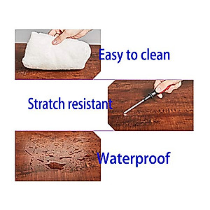 Decoholic Computer Desk with Storage Shelves Modern Simple Style PC Desk for Home Office (55 inch)