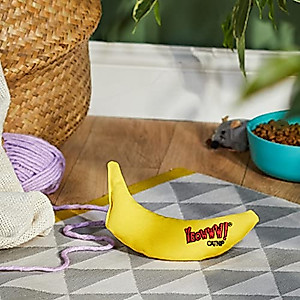 Yeowww! Catnip Toy, Yellow Banana
