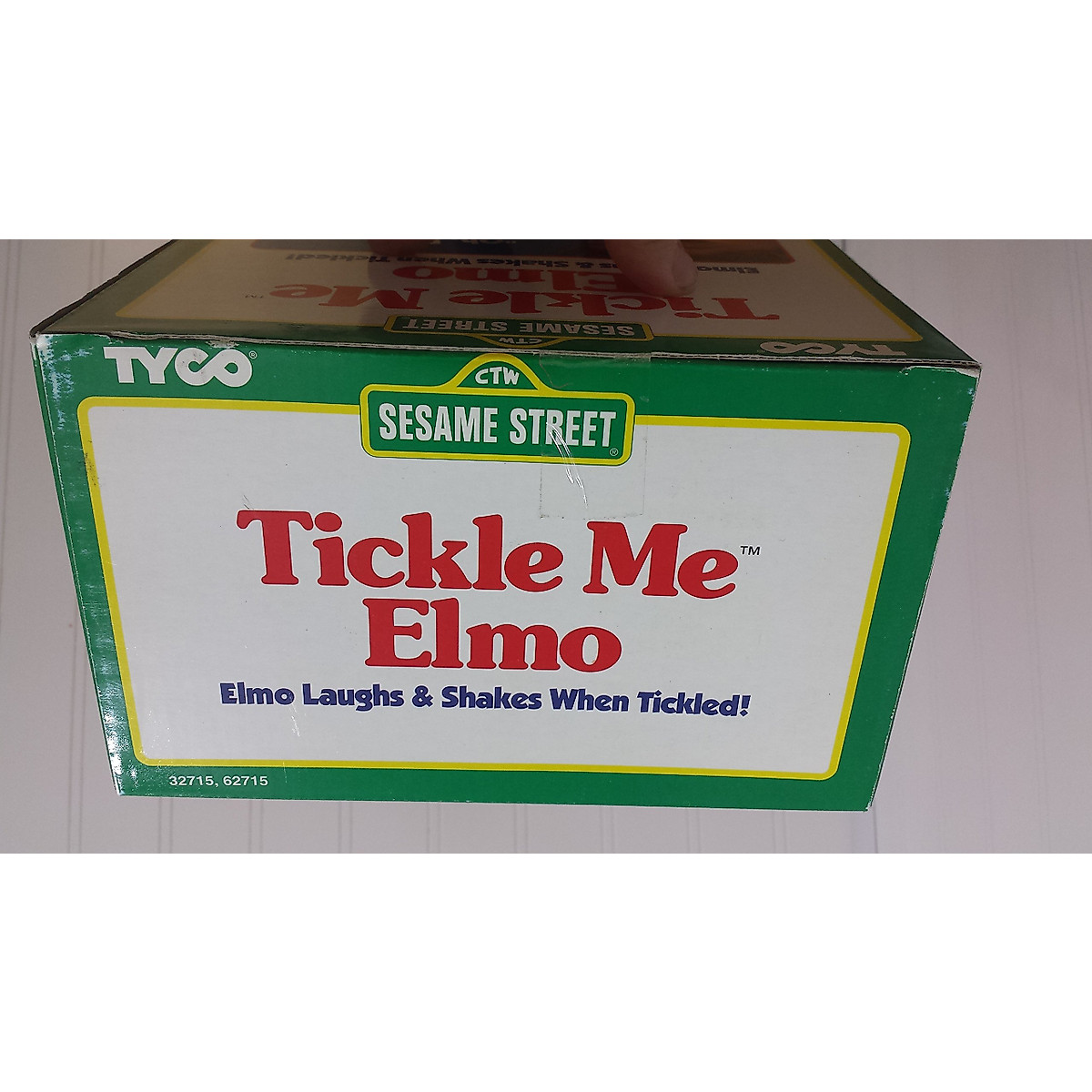 Jim Henson Productions, Inc. Tickle Me Elmo Original 1995 Vintage Plush Doll by Tyco