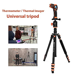 GEEKOTO Tripod, Camera Tripod for DSLR, Compact Aluminum Tripod with 360° Ball Head, 77 Inch Professional Tripod with 1/4 Inch Quick Release Plate, for Video Conferencing, Travel and Work