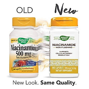 Nature's Way Niacinamide 500mg, Pack of 3