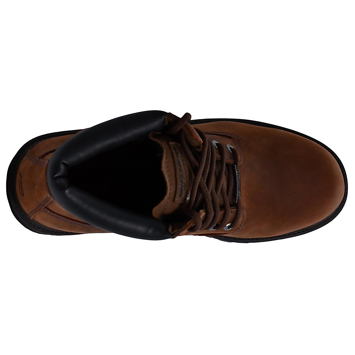 Skechers Men's Verdict Boot, Dark Brown, 9.5 Wide