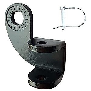 ODIER Steel Hitch for Burley Bike Trailer for Kids 12.2 MM Compatible with Burley Bee Bike Trailer and Old Models Work with Disc Brake