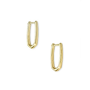 Kendra Scott Ellen Huggie Stud Earrings in 18K Gold Vermeil, Fine Jewelry for Women