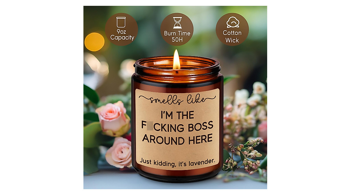 Funny Boss Gift Candle for All Occasions