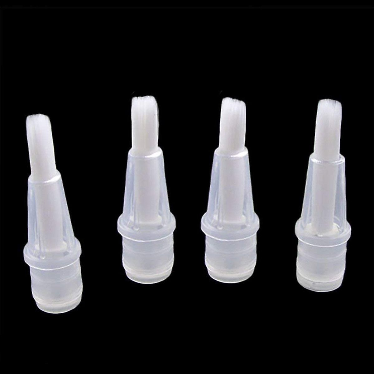Teemico Pack of 6 Pieces 3ml Empty Twist Pen with Brush Travel Portable Eyelash Lip Gloss Tube Container Cuticle Oil Nail Polish Teeth Whitening Pen Makeup Accessories