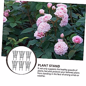FUNOMOCYA 12pcs Garden Climbing Frame Plant Pots Outdoor Plastic Display Stands Plastic Flower Pots Green Plants Greenery Stems Rose Trellis Plant Climbing Rack Plant Stake Support Indoor