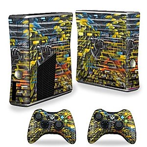 MightySkins Skin Compatible with X-Box 360 Xbox 360 S Console - Parrot Paradox | Protective, Durable, and Unique Vinyl Decal wrap Cover | Easy to Apply, Remove, and Change Styles | Made in The USA