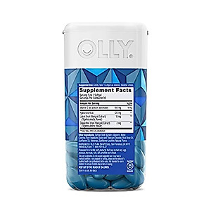 OLLY Ultra Strength Skin Softgels, Hydrate and Firm Skin, Hyaluronic Acid, Zeaxanthin, Lutein, Vitamin C, Skin Supplement, 30 Day Supply - 30 Count (Packaging May Vary)