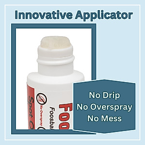 FoosJuice® 100% Silicone Foosball Rod Lubricant with Dauber Top Applicator - The Clean and Easy to Use Lube - Made in The USA