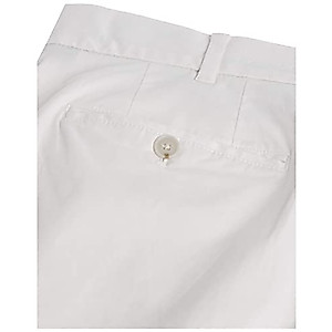 Tommy Hilfiger mens Big and Tall Classic Fit Stretch Chino Casual Pants, Bright White, 44W x 32L US