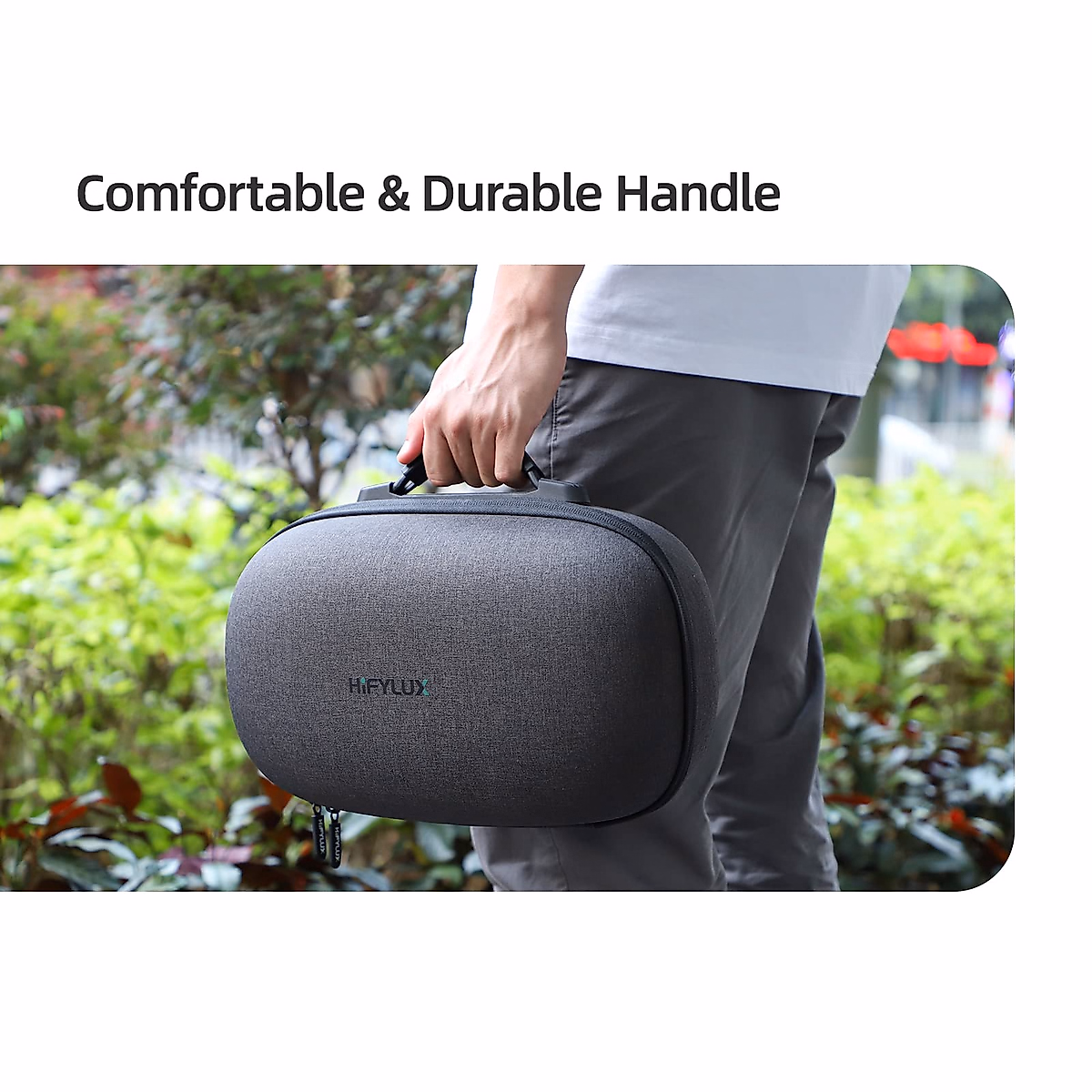 Aoyygg Storage Bag for PICO 4 VR Glasses, All-in-one Head Protective Carrying Case for PICO 4 Hard Shell Shock Absorption Carry Suitcase Protection Accessories