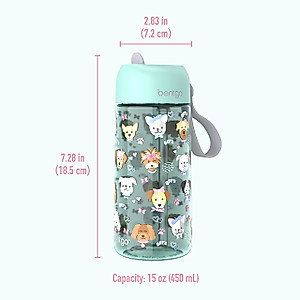 Bentgo® Kids Lunch Bag Set Water Bottle - New & Improved 2023 (Puppy Love)