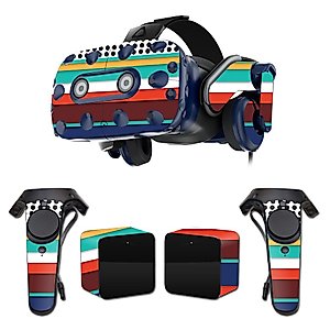 MightySkins Skin Compatible with HTC Vive Pro VR Headset Protective, Durable, and Unique Vinyl Decal wrap Cover | Easy to Apply, Remove, and Change Styles | Made in The USA