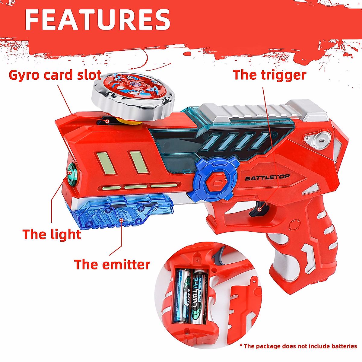 Bey Battling Top Burst Gyro Toy Set with Beystadium, 8 Spinning Top Burst Gyros 2 Toy Launchers Combat Battling Game Gifts for Boys Children Kids Ages 6+