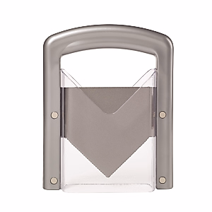 Hoan 5087464 The Original Bagel Guillotine Universal Slicer, Silver, 9.25-Inch