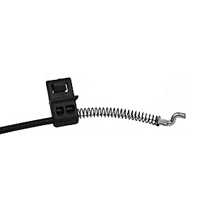 Recliner-Handles D Pull Handle with Cable with 3.25" Exposed Wire and 3mm Barrel, Metal Mounting Bracket Along with 41" Total Length with an Assist Spring S-Tip