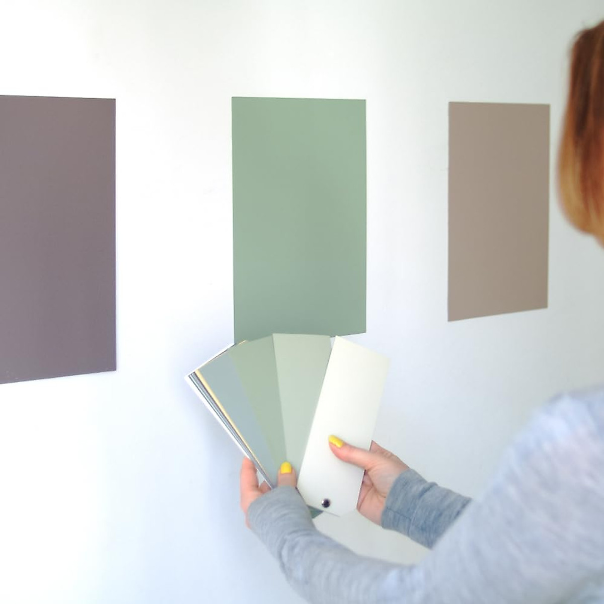 Mighty Board Minis Polystyrene Paint Color Test Panels, 12" x 9", Set of 5, White